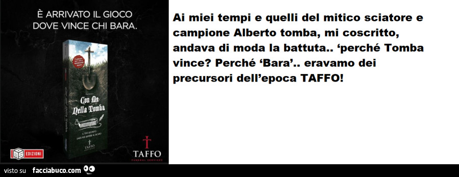 Tutti i meme su Taffo - Facciabuco.com