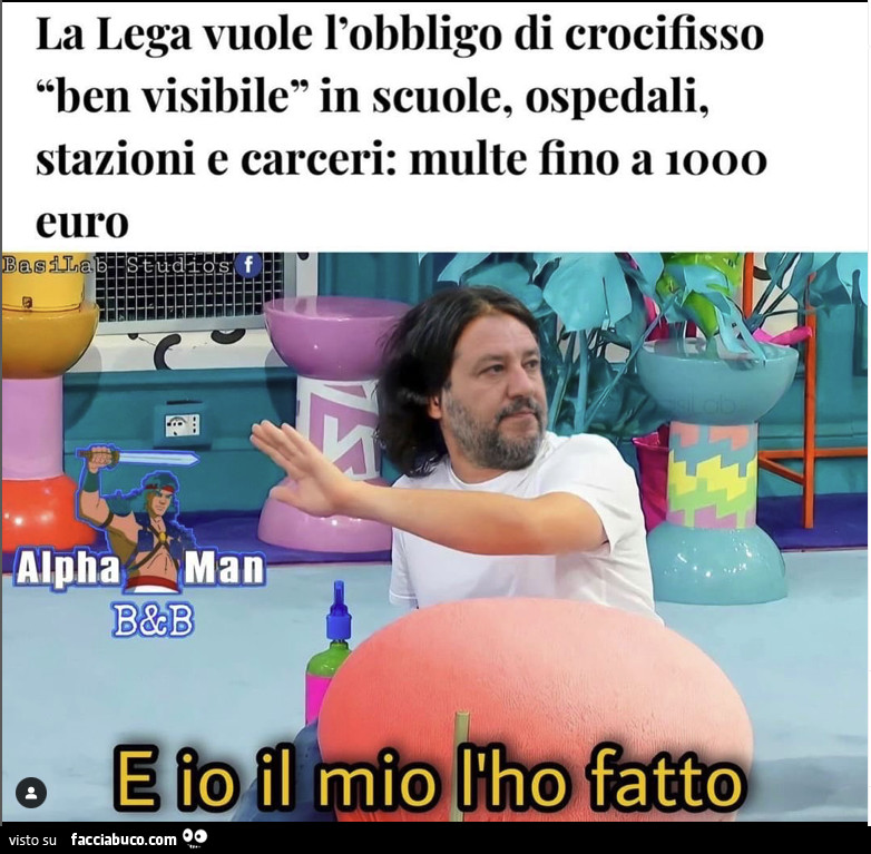 Grazie capitano. Gesù ???… post satirico pubblicato da FarangTao ...