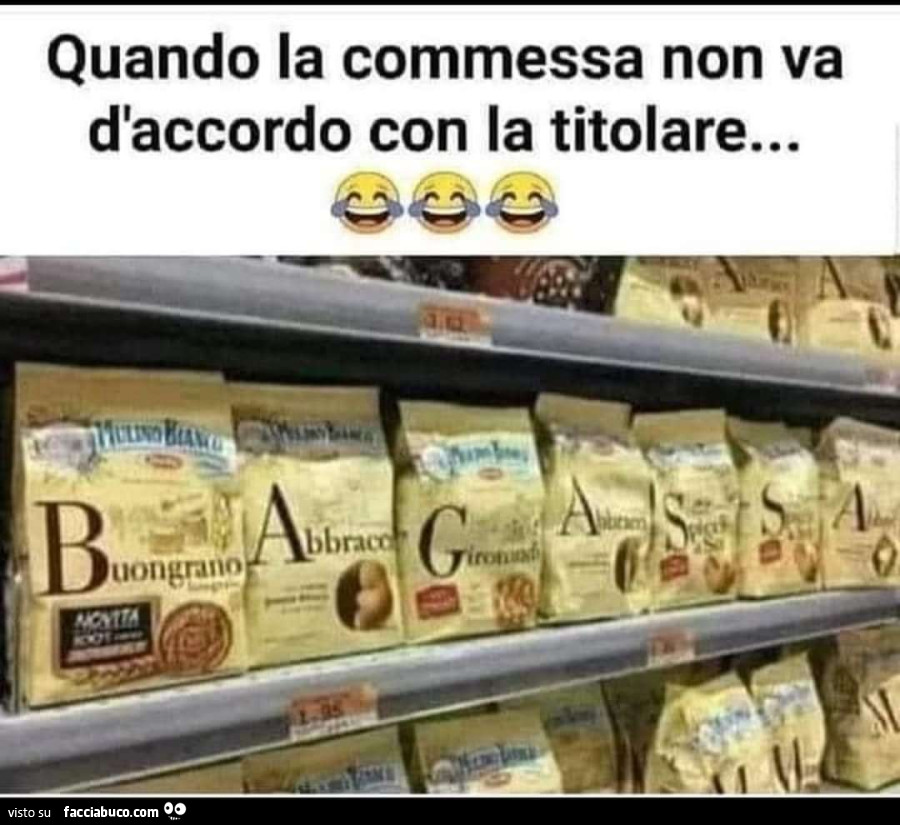 Tutti i meme sui Biscotti - Facciabuco.com