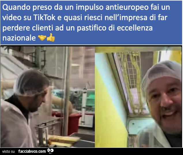 post satirico pubblicato da FarangTao - Facciabuco.com