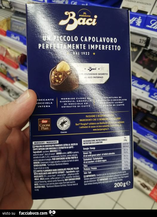 Chissà perché la Nestlé quel simbolo lo mette nella parte dietro dei ...