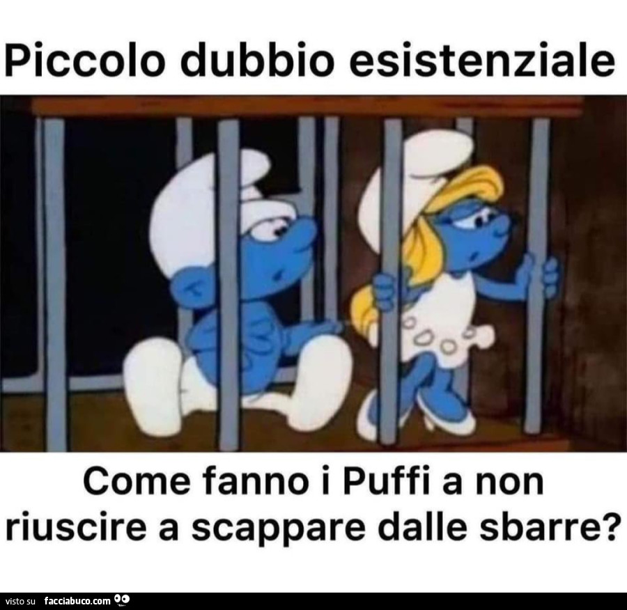 Tutti i meme sui Puffi - Facciabuco.com