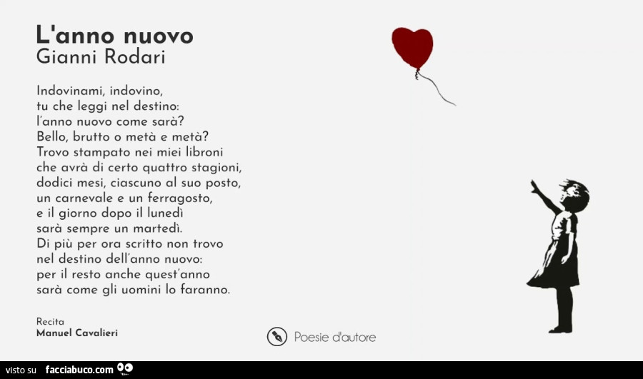 L'anno nuovo gianni rodari - Facciabuco.com